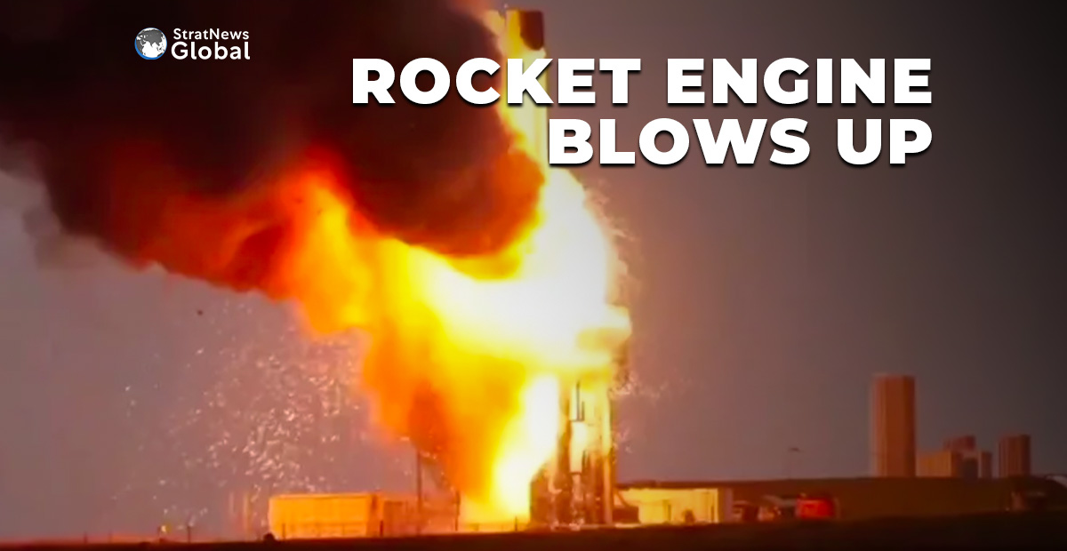 UK: Rocket Engine Explodes During Testing At Launch Site