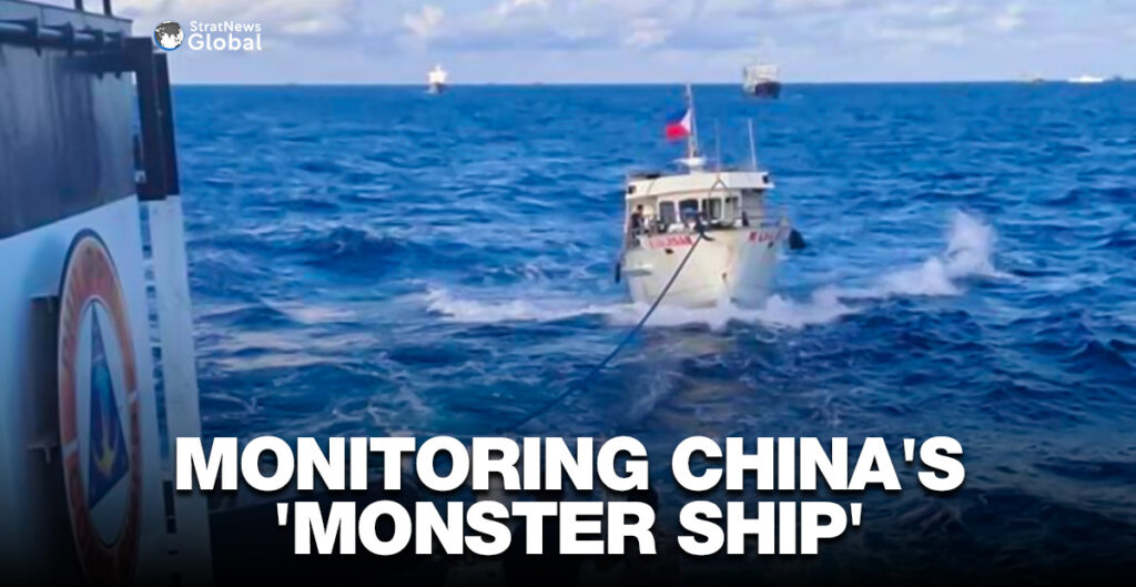 Philippines Deploys Assets To Challenge China's 'Monster Ship'
