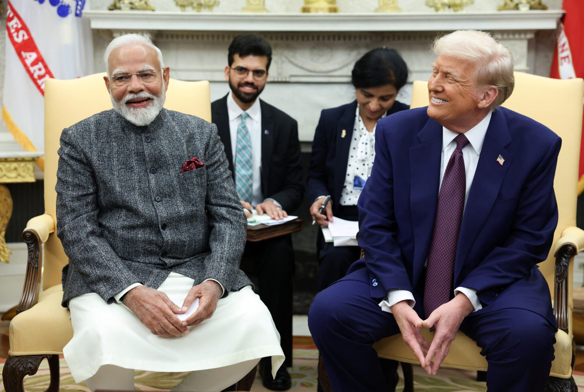 In Photos: PM Narendra Modi Meets US President Donald Trump - StratNews ...