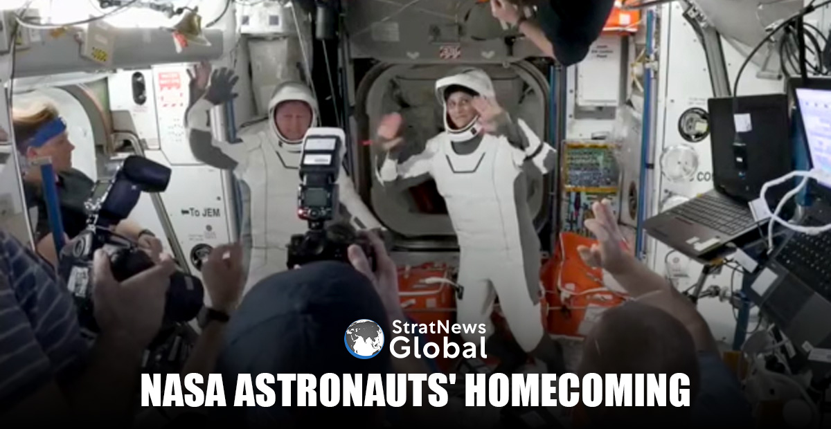 Astronauts Butch And Sunita Prepare For Tuesday Homecoming