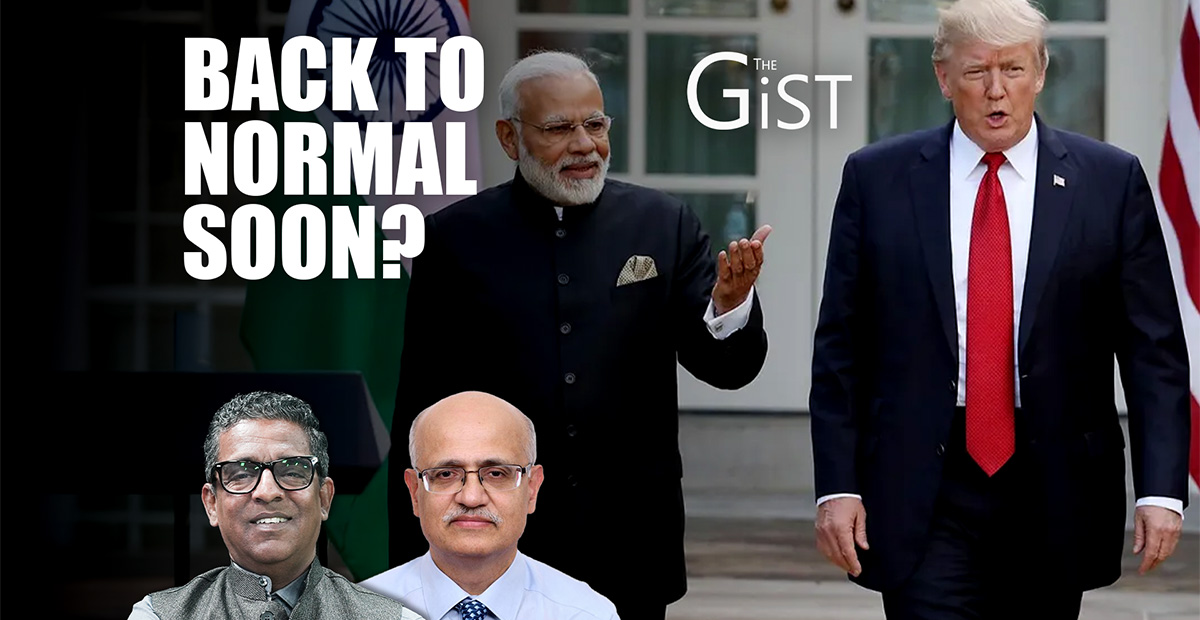 India-U.S. Ties Restoration Soon? Vijay Gokhale Responds
