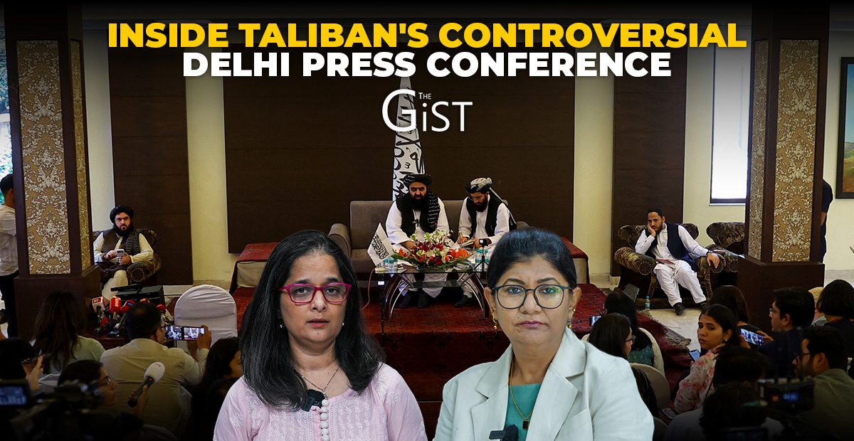 Inside Taliban's Controversial Delhi Press Conference