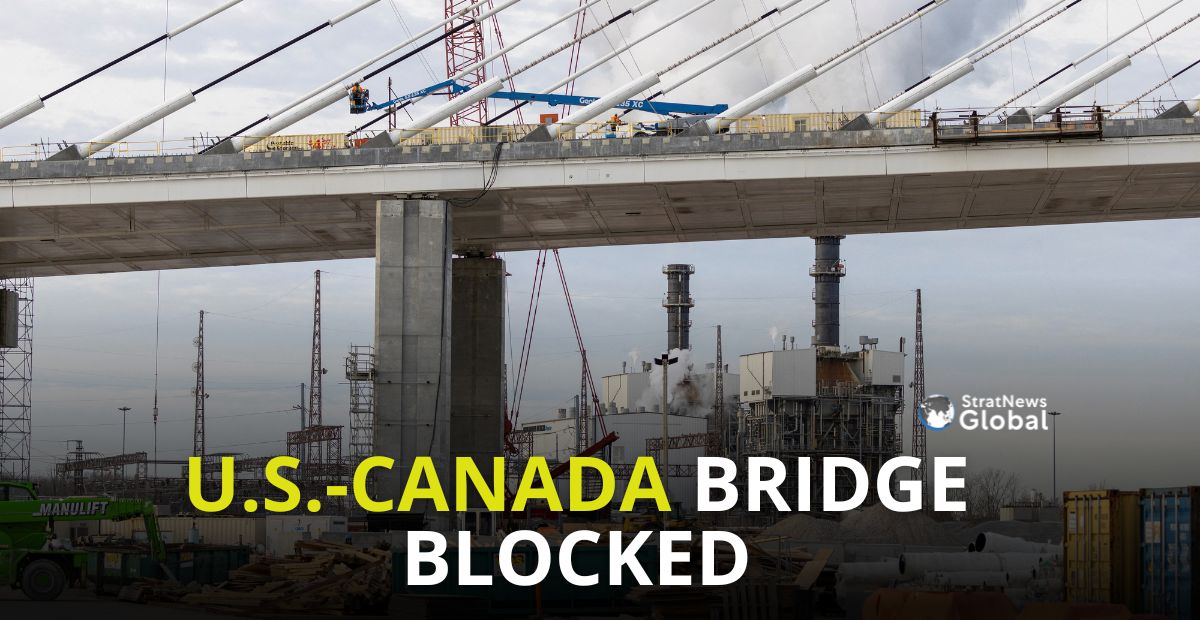 Trump Threatens To Block Opening Of New U.S.-Canada Bridge